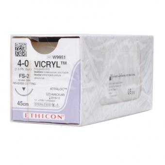 Coated Vicryl Sutures Reverse Cutting - Next Dental UK